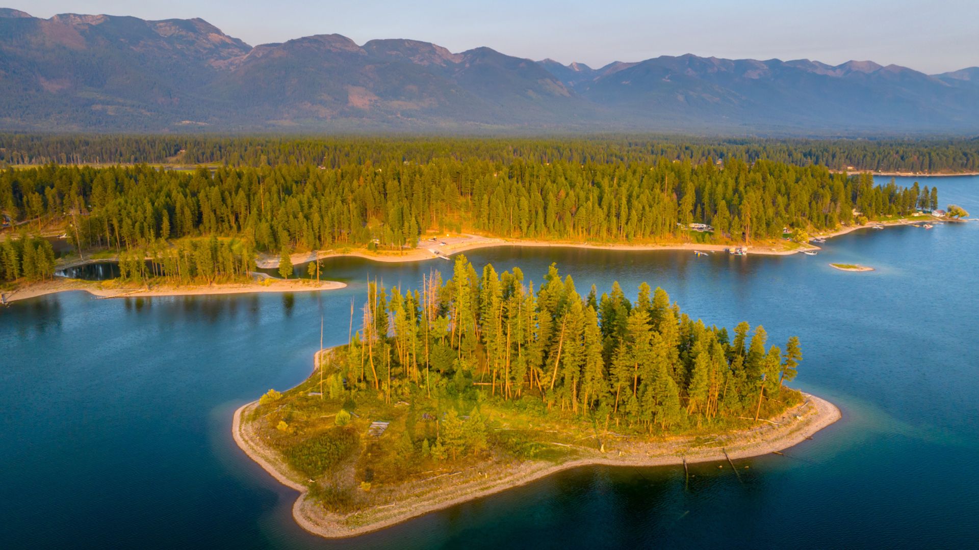 Private Island on Echo Lake : Revel Real Estate